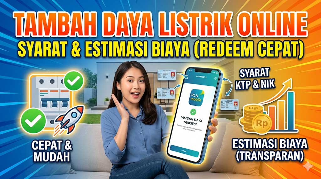 Syarat dan Estimasi Biaya Tambah Daya Listrik PLN Secara Online ...